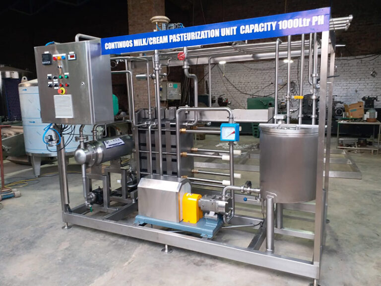 Milk/Cream Pasteurizer Unit – Hamza Engineering Services